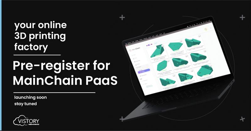 MainChain PaaS, l'usine connectée pour l'impression 3d